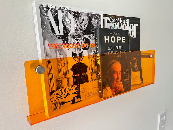 Modern Acrylic Wall Organizer – Moss and Fog