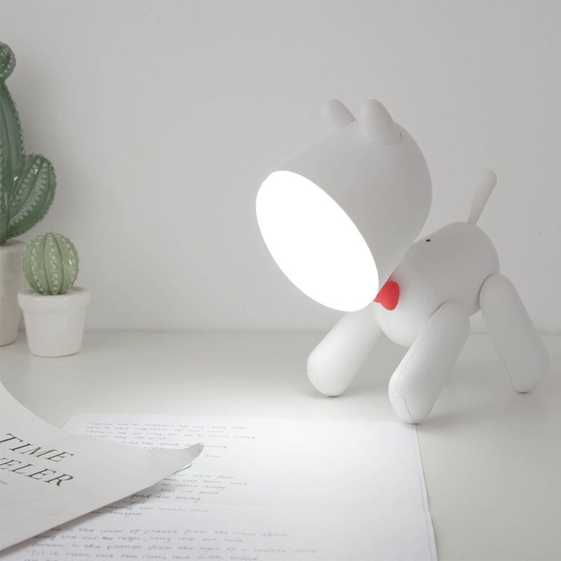 Puppy Dog Night Light – Moss and Fog