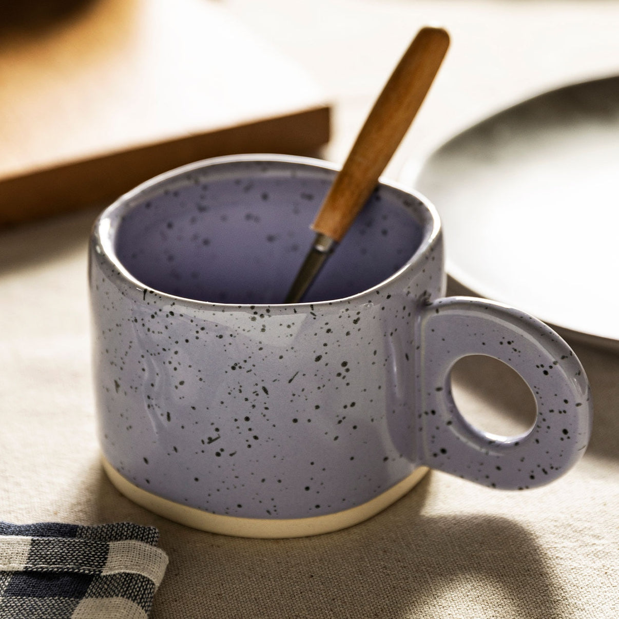 Quirky & Colorful Ceramic Mug – Moss and Fog